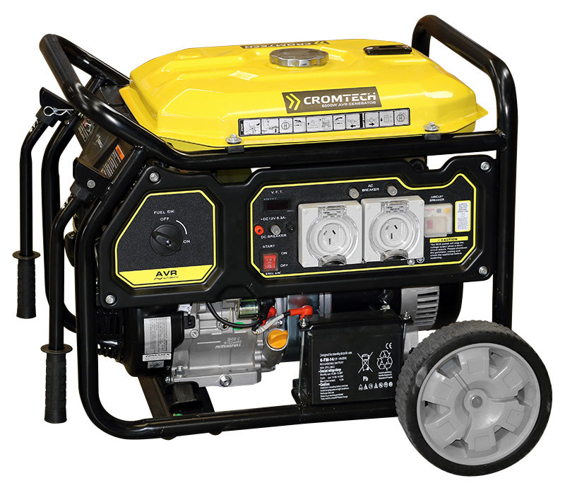 Cromtech 6.5kW Petrol Generator | Genworks Australia