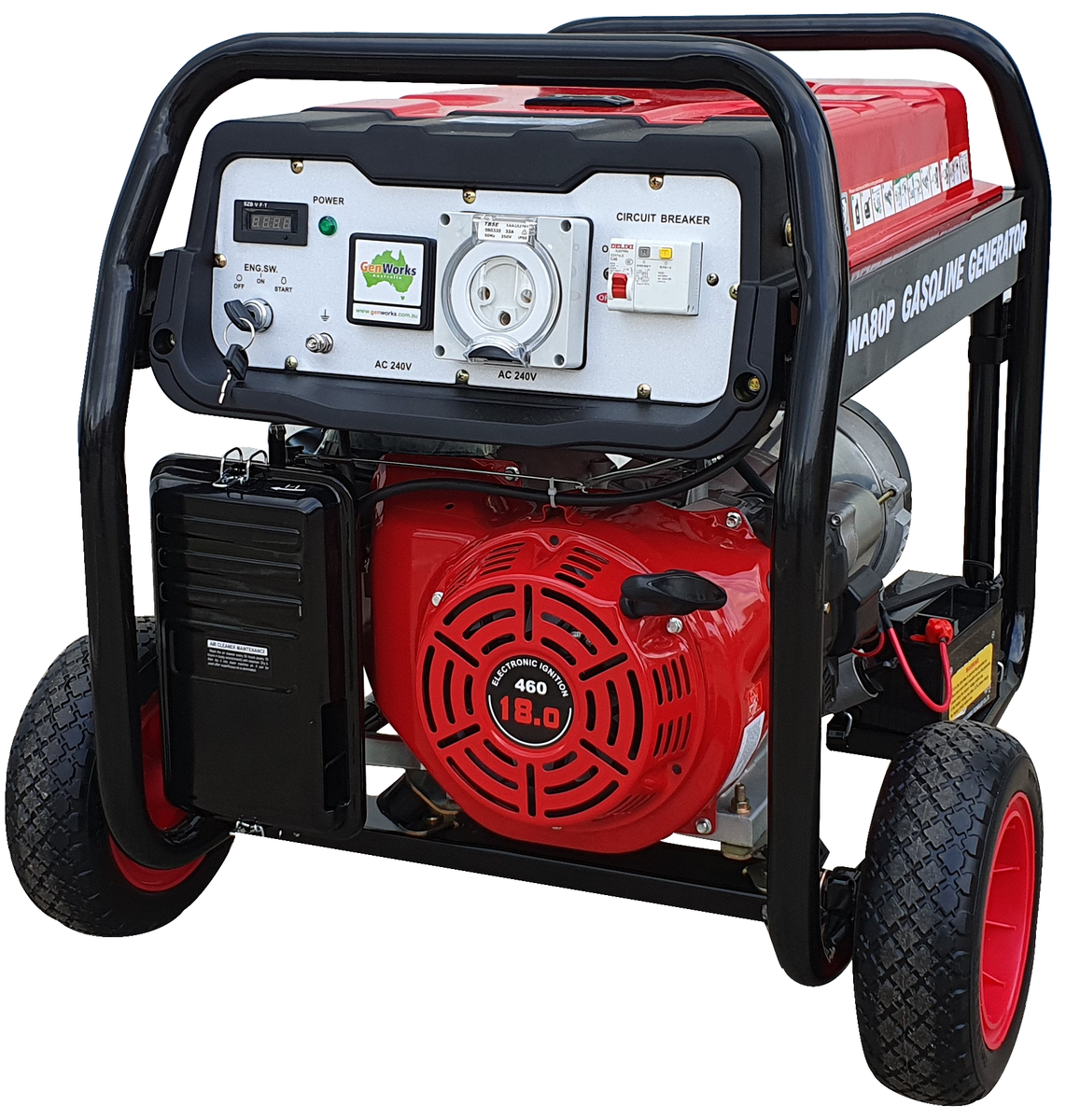 Portable Petrol Generator 8kVA | Genworks Australia