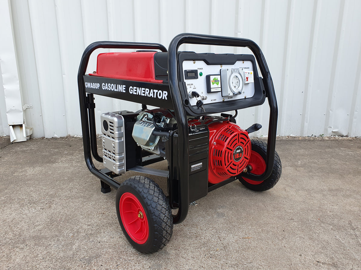 Portable Petrol Generator 8kVA | Genworks Australia