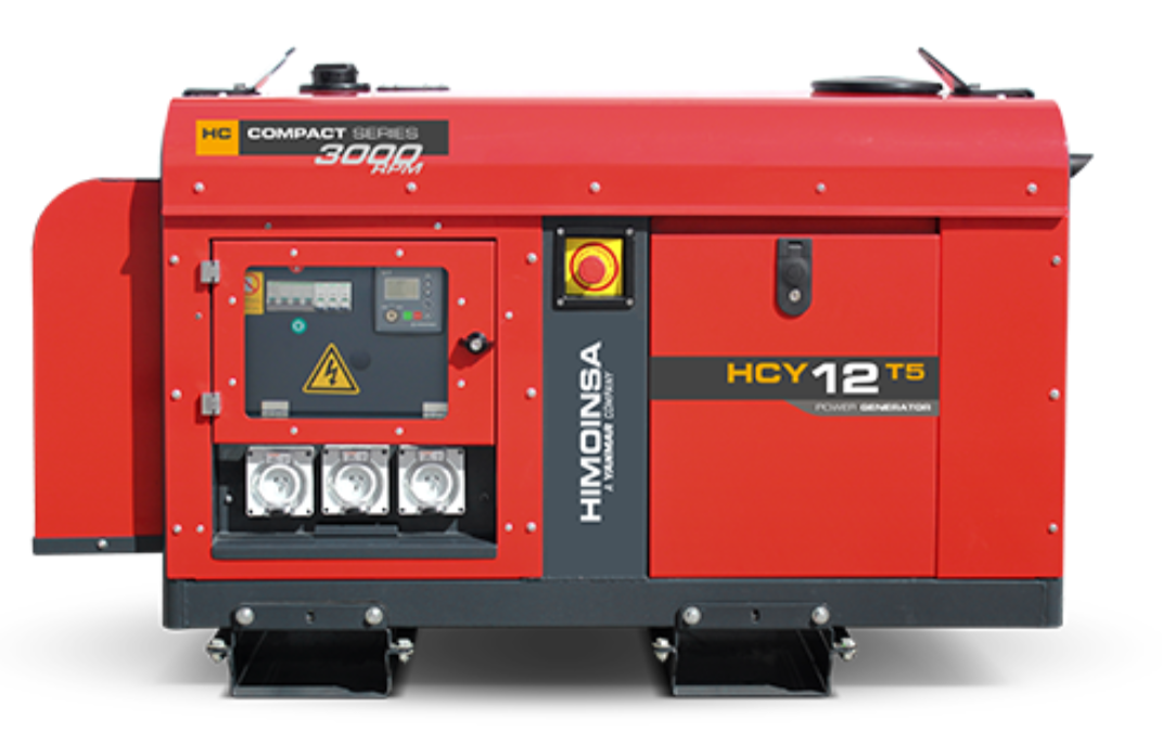 YANMAR – HIMOINSA COMPACT 8kVA Diesel Generator – Genworks Australia